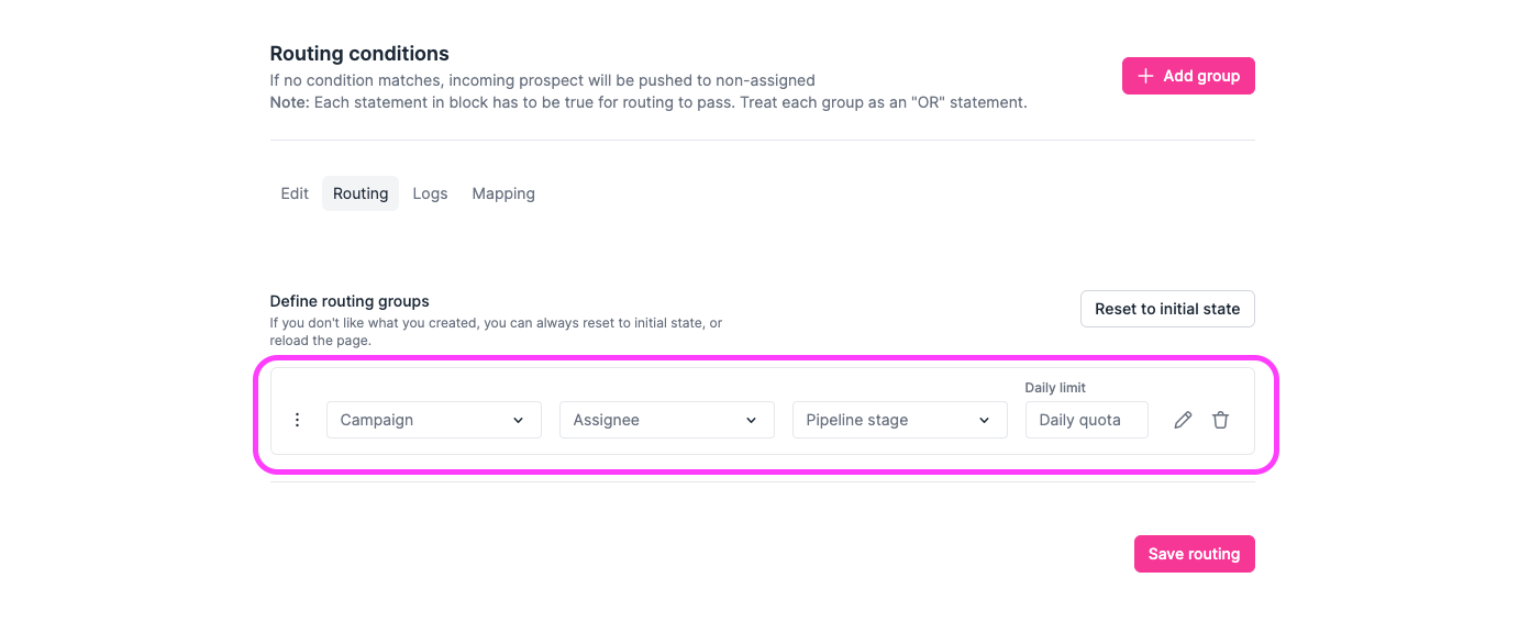 Webhook Routing – Bonzo