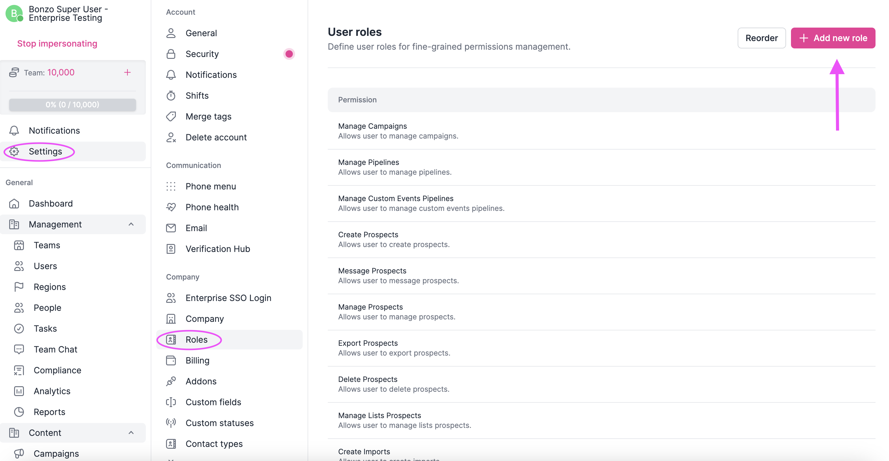 SuperUser: Team Roles – Bonzo