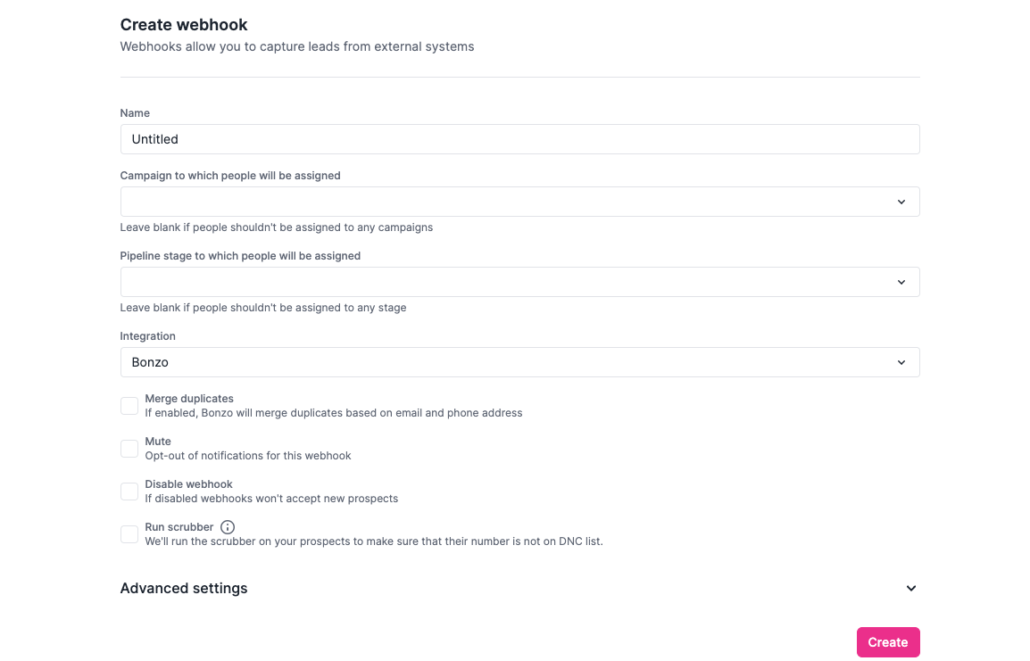 Integrations: General Overview – Bonzo