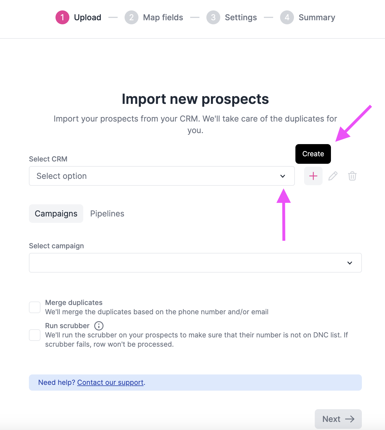 Import Data from Another CRM – Bonzo