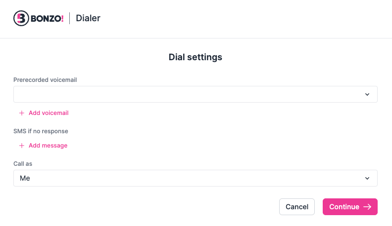 Conversations Tab – Bonzo