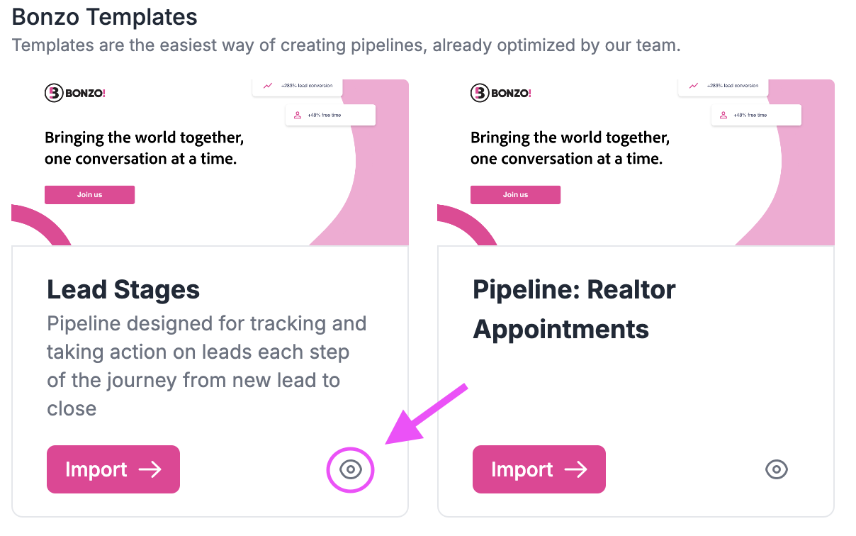 Pipelines: General Overview – Bonzo