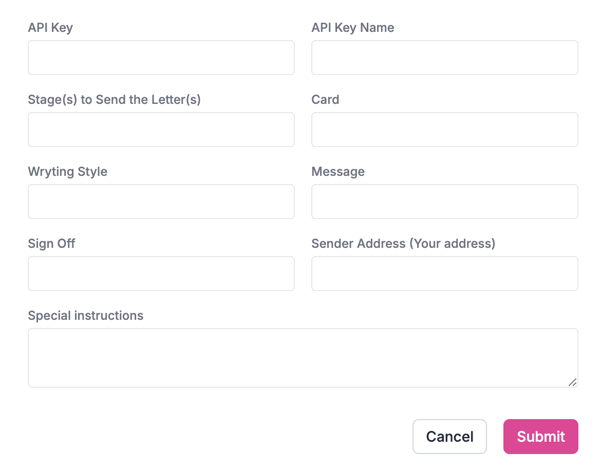 Integrations: Handwrytten – Bonzo